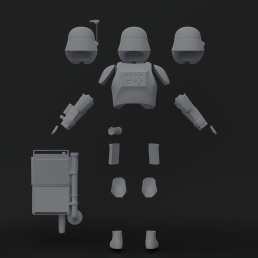 ⭐ Navy imperial Kit - One12 - STL files 3D print model・ STL File for 3D ...