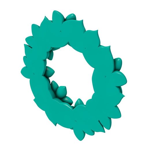 🎄 Christmas wreath / 3d Christmas wreath / wreath stl / wreath / winter ...
