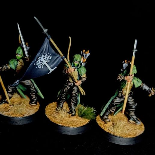 🏹 Rangers Attack Squad・ 3D File for 3D printing・Cults