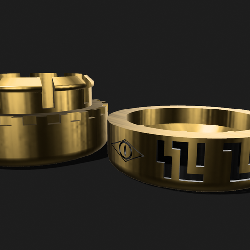 💍 Iruma's Demon Ring of Solomon・ STL File for ・Cults