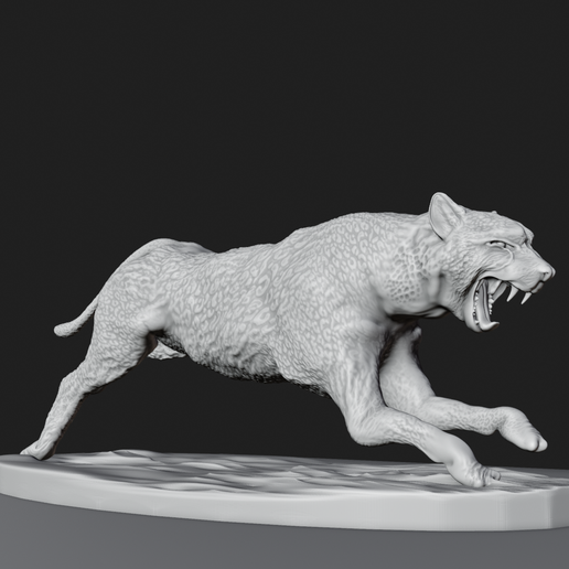 Archivo STL cheetah Running stl 🐆 ・Plan imprimible en 3D para descargar ...