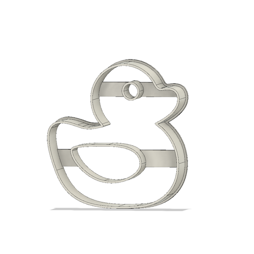 Download STL file Duck Cookie Cutter • 3D printer object ・ Cults