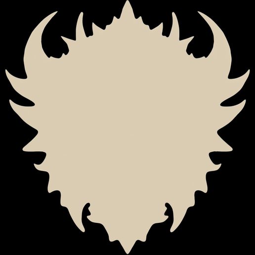 STL file Dragon Head Relief No14 STL file for 3d printing or CNC 🐉 (OBJ ...