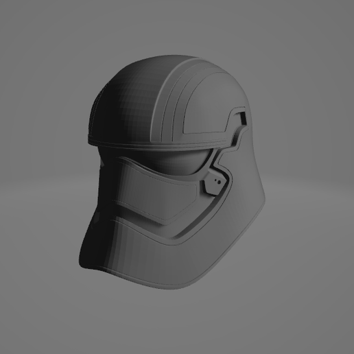 🪖 Captain Phasma Helmet – First Order 3D Printable Armor Prop・ STL File ...