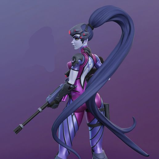 👽 Widowmaker Overwatch・ STL File for 3D printing・Cults