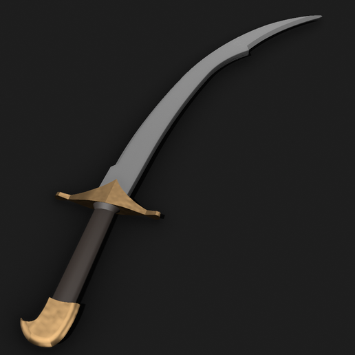🏴‍☠️ Pirate Sword・ STL File for 3D printing・Cults