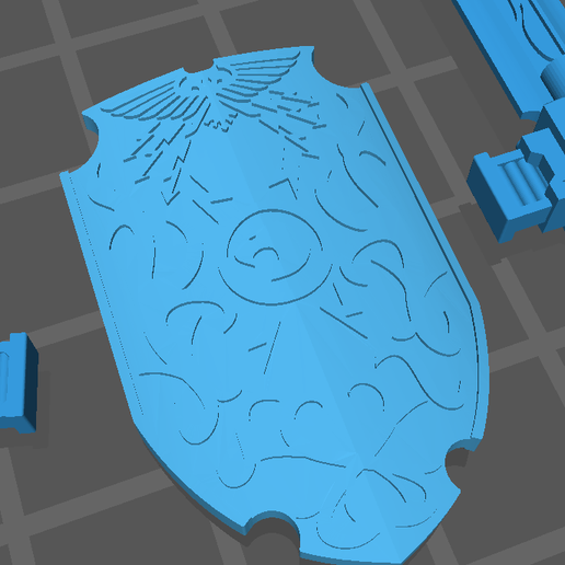 🛡️ Sentinel Blades and Shields・ 3D File for 3D printing・Cults