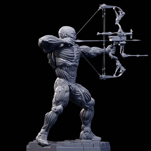 🦸 Crysis 3 Nanosuit V2 3D Printable for FDM and Resin Printers 3D print ...
