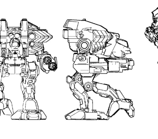 🤖 American Mecha - STINGRAY variant assault mech・Free 3D File for ・Cults