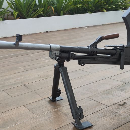 🔫 Bren MK I Gun Prop Replica with Internal・ STL File for 3D printing・Cults
