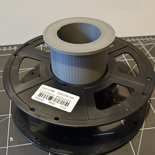 Файл OBJ Large-diameter coil to AMS adapter 🧞‍♂️ (3MF)・3D-печатный ...