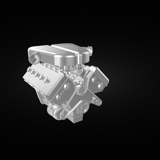 🚗 BMW V10 engine S85・ STL File for ・Cults