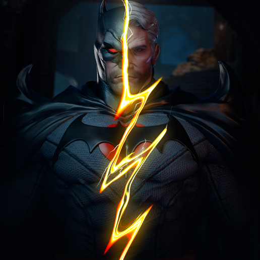 3D file Batman FlashPoint Thomas Wayne 🎨 ・3D printer model to download・Cults