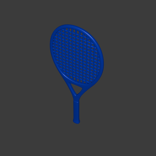 3D file tennis racket stl 🎾 ・3D printable model to download・Cults