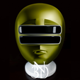 STL file Power Rangers Zeo Yellow Helmet 🪖 ・3D print model to download ...