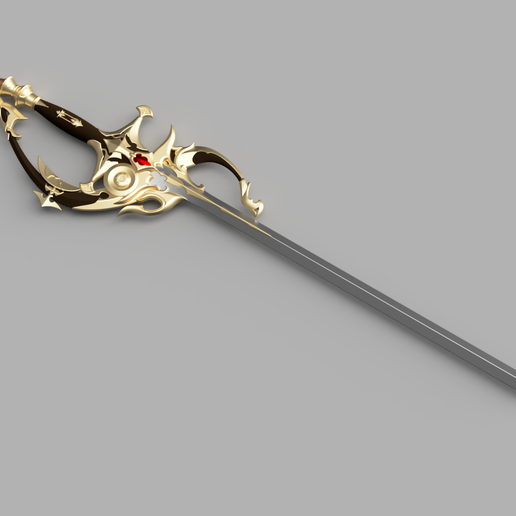 🎭 Alisaie's Charion Rapier from Final Fantasy XIV: Shadowbringers・ 3D ...