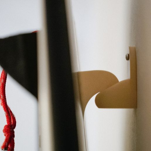 🛹 Surfboard Wall Mount - FCS Fin・ STL File for ・Cults