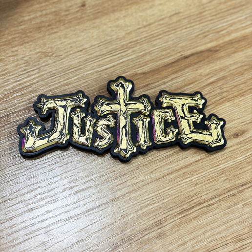 STL file Justice Logo ・3D print model to download・Cults