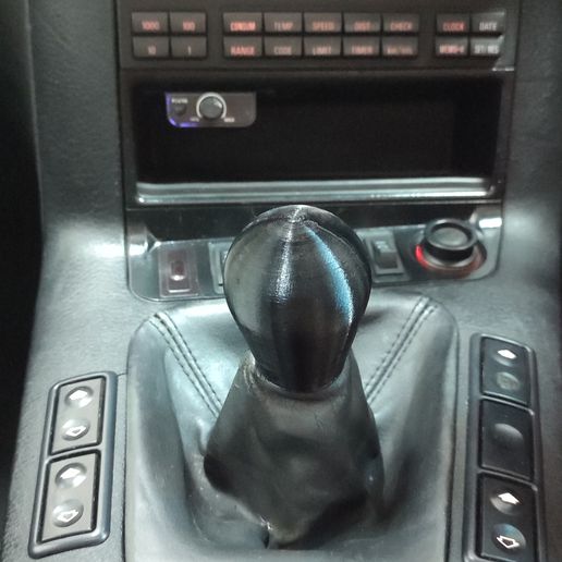 🤏 Small Round Gear Shift Knob for BMW Vehicles・ STL File for 3D ...