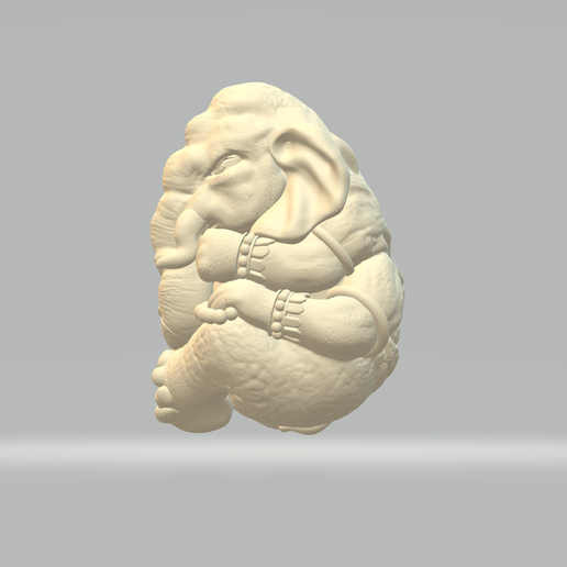 🛕 Ganesha Hindu God 3D print model・ STL File for 3D printing・Cults