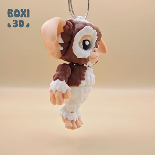 👹 GIZMO - FLEXI - ARTICULATED - CUTE-PRINT IN PLACE・ 3D File for 3D ...