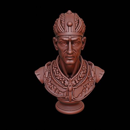 3D file Osiris Bust 👤 ・3D printable design to download・Cults