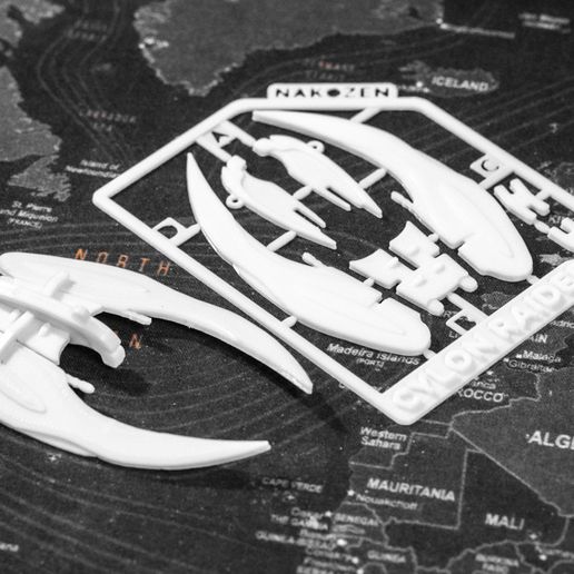 🎁 Cylon Raider Kit Card・Free 3D File for ・Cults