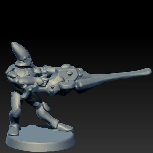 3d printed eldar