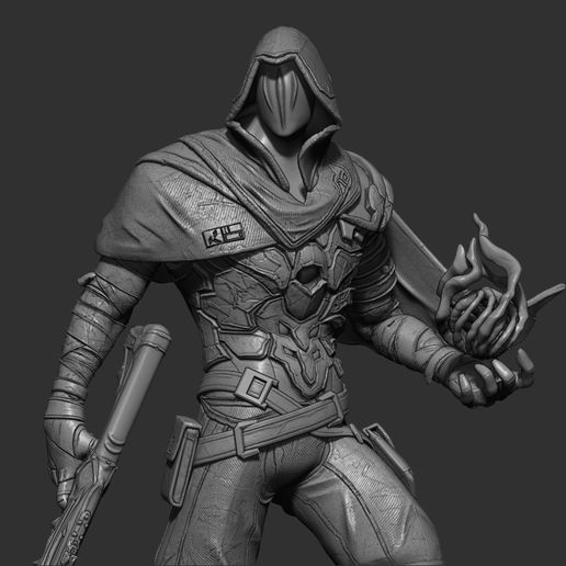 🎨 OMEN - VALORANT - Fan Art - HIGH DETAIL (Cults3d Exclusive)・ STL File ...