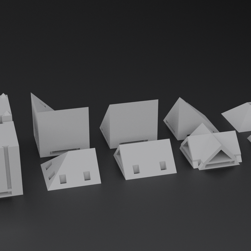 🏠 Dnd Terrain Core set (DnD Modular System)・Free STL File for ・Cults