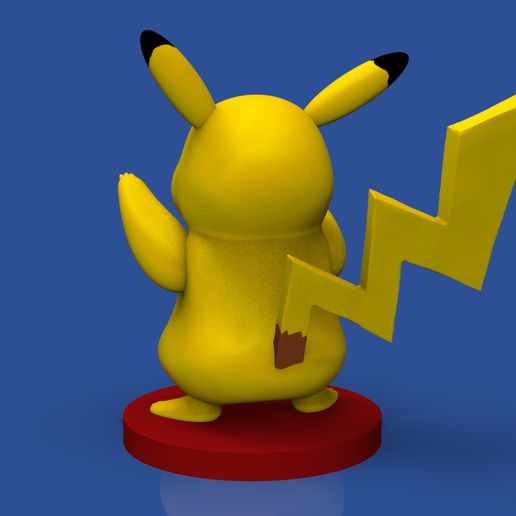 STL file Pikachu-Cola Apart 🐉 ・3D printing model to download・Cults