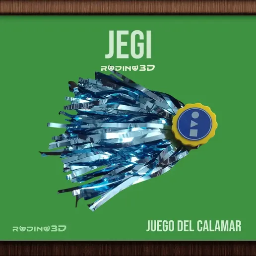 🦑 Jegi squid game Jegichagi - Jegi squid game Jegichagi・ 3MF File for ...