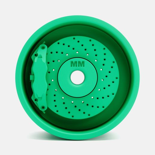 🛞 1/24 Scale, 15x10 Sander 752 Wheel and Brake・ STL File for 3D ...