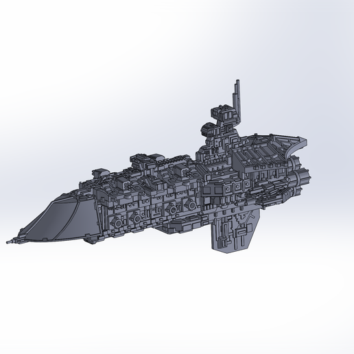 ♟ Vengeance Grand Cruiser・ STL File for 3D printing・Cults