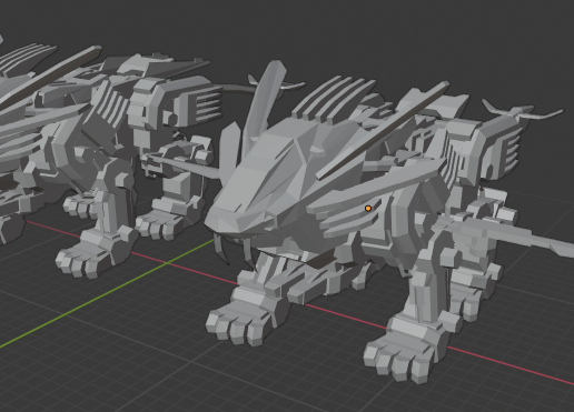 🧸 Zoids - Blade Liger・ STL File for 3D printing・Cults
