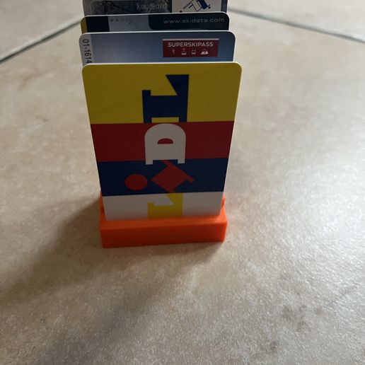 🧰 Card Holder・Free STL File for 3D printing・Cults