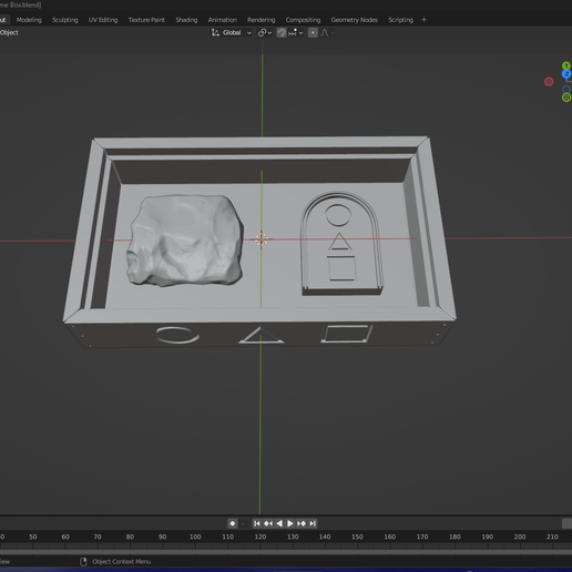 🦑 Squid Game Biseokchigi(Flying Stone) With Box・ STL File for 3D printing・Cults