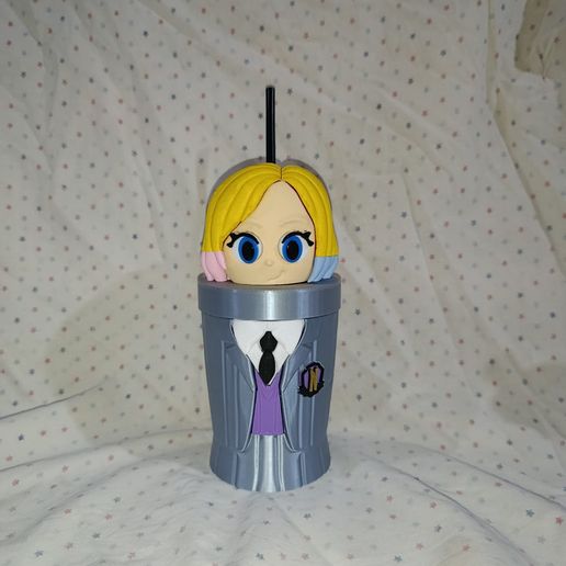 👓 vaso Enid Sinclair, Merlina・Archivo 3D para Impresión 3D・Cults