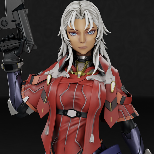 🦸 Elma - Xenoblade Chronicles X・ 3D File for 3D printing・Cults