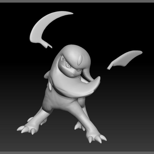 STL file Pokemon Absol 🐉 ・3D printing design to download・Cults