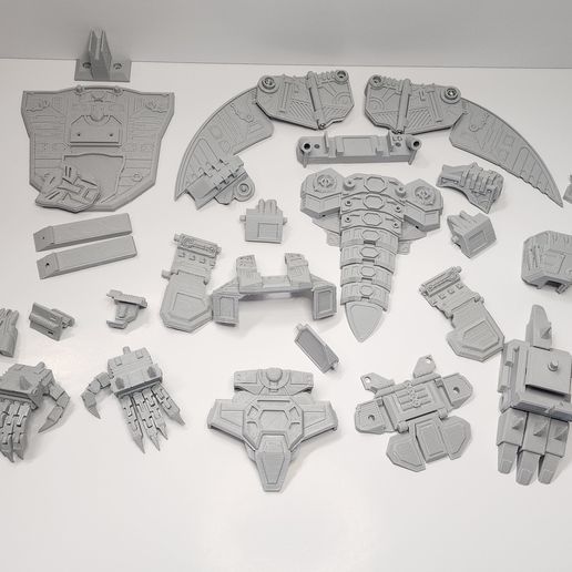 🤖 Upgrade kit for PotP Volcanicus・ STL File for 3D printing・Cults
