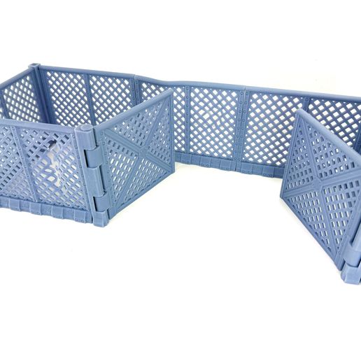 🚧 Compound Metal Fence・ 3D File for 3D printing・Cults