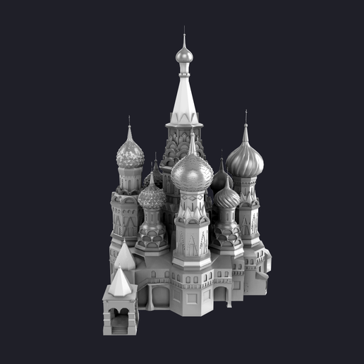 ⛪ Saint Basil's Cathedral 3D MODEL・ 3D File for 3D printing・Cults