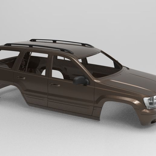 ⚽ Jeep Grand Cherokee WJ 324mm wheelbase TRX4・ STL File for ・Cults