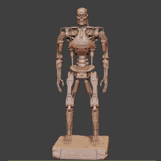 🦸 T-800 TERMINATOR V2・ 3D File for 3D printing and CNC machining ...
