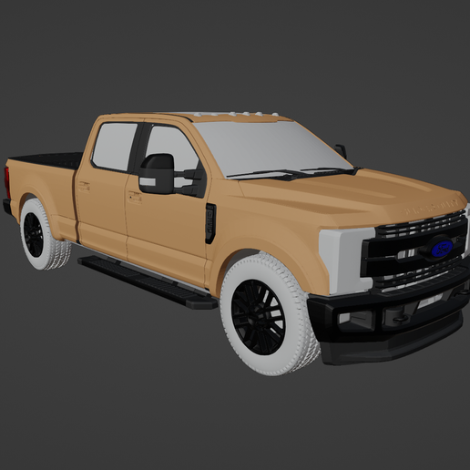 🚙 Ford F-250 Super Duty 2017・ STL File for 3D printing・Cults