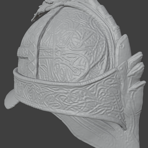 🐺 Raging wolf helm - The Tarnished - ELDEN RING・ STL File for 3D ...