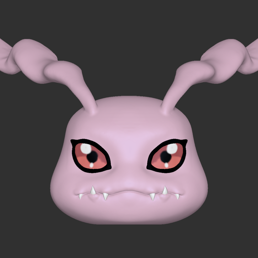 🐉 Koromon 3D・Free STL File for 3D printing・Cults