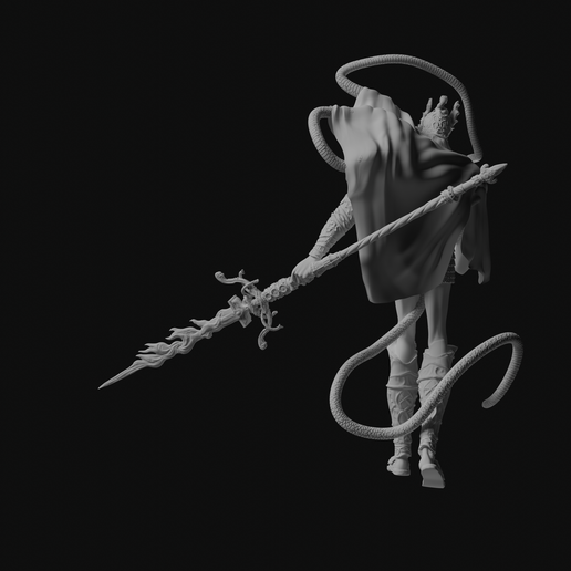 🎮 Messmer the Impaler・Free 3D File for 3D printing・Cults