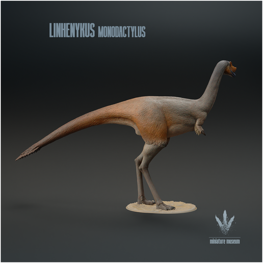 🦎 Linhenykus monodactylus : The Single Fingered Lizard・ 3D File for 3D ...